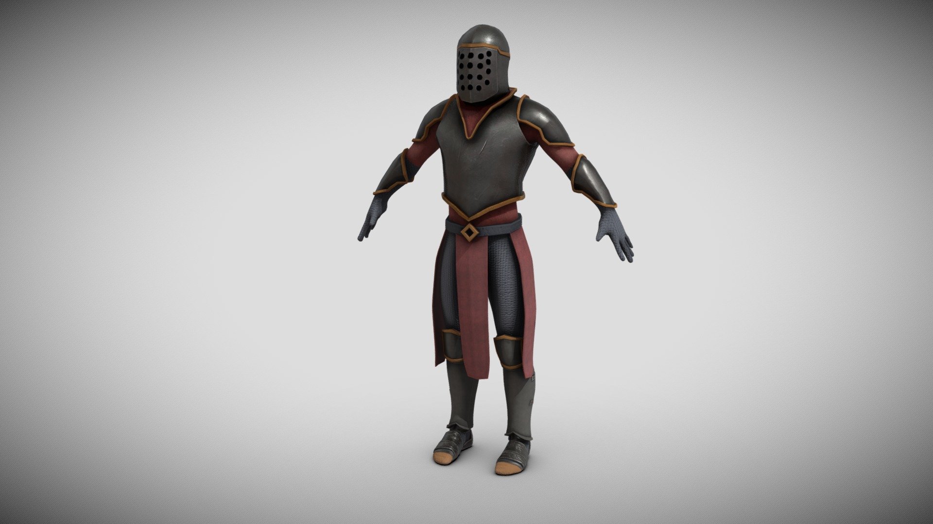 Caballero Medieval - 3D model by jjaporegge20 [d48c239] - Sketchfab
