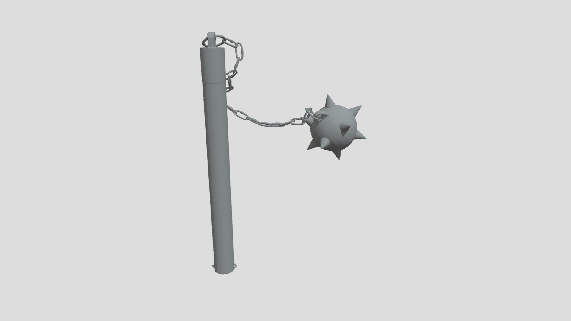 Medieval Flail - 3D model by shanesmodels [d48d2dd] - Sketchfab