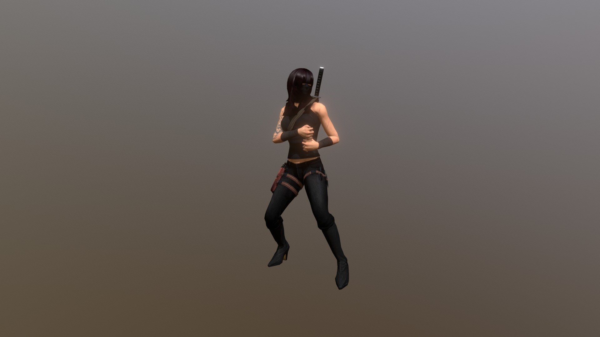 Ninjagirl - Buy Royalty Free 3D model by Dexsoft Games (@dexsoft-games ...