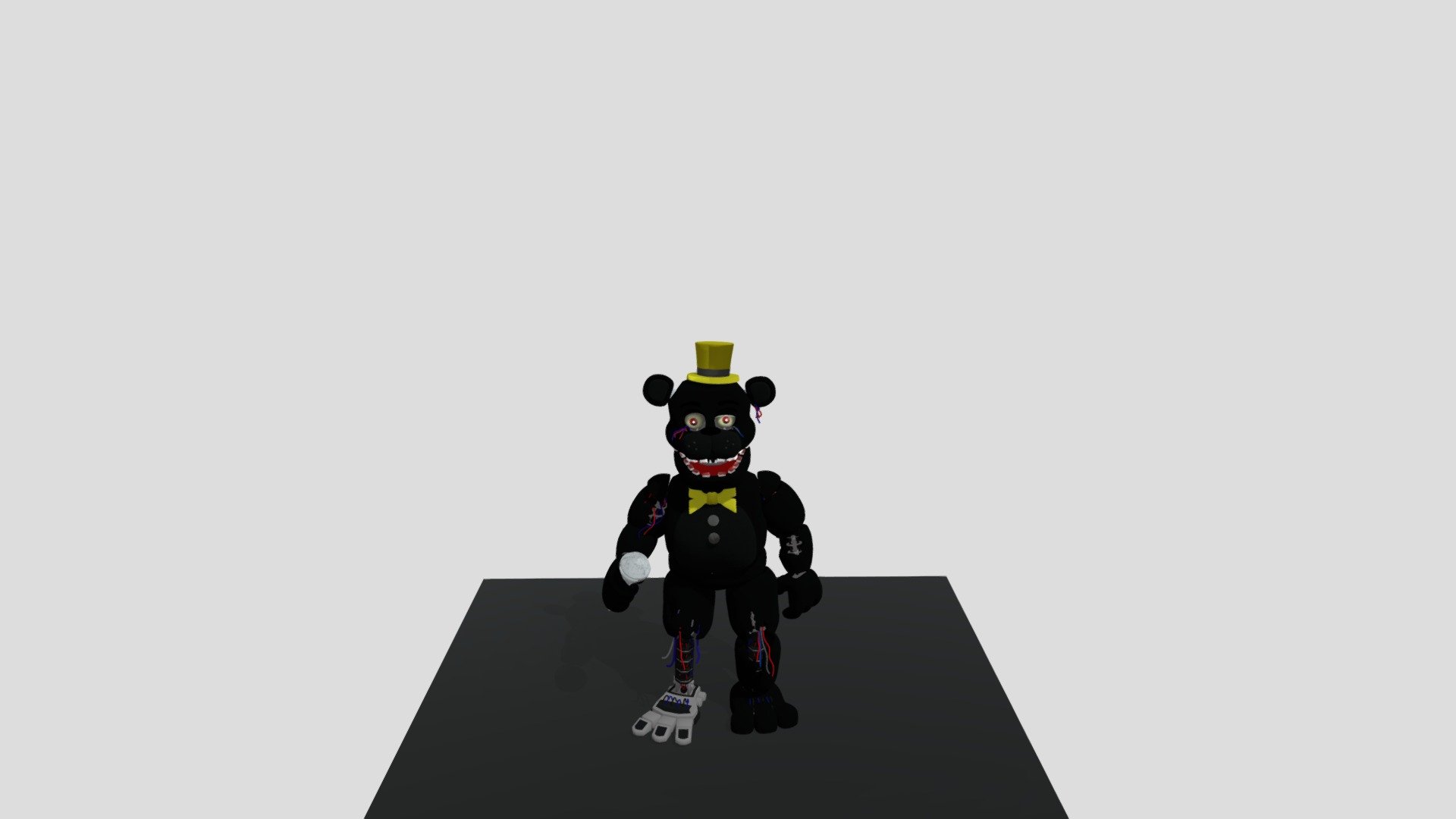 Withered Nightbear - Download Free 3D model by dwall8611 [d48e6a9 ...