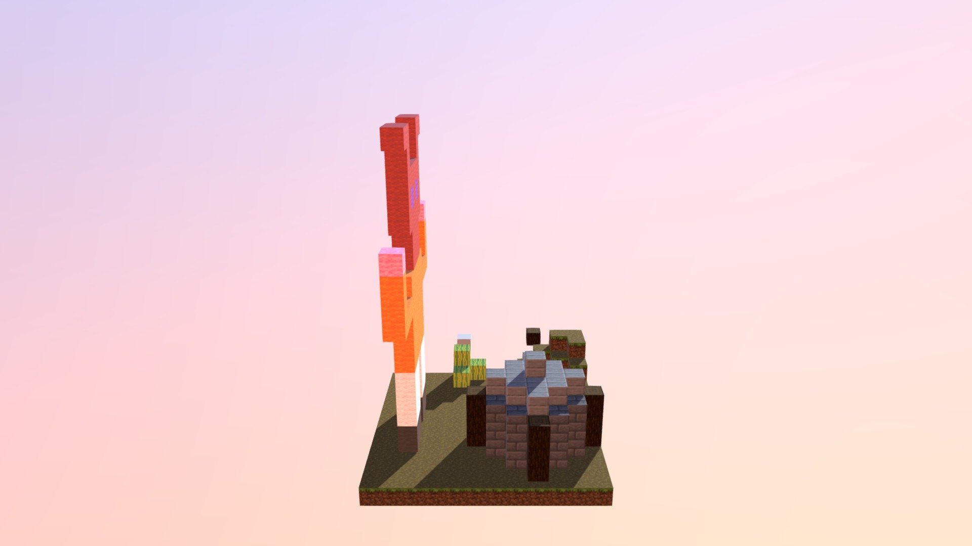 5 Minecraftblocks - 3D model by Sibban [d48fa12] - Sketchfab