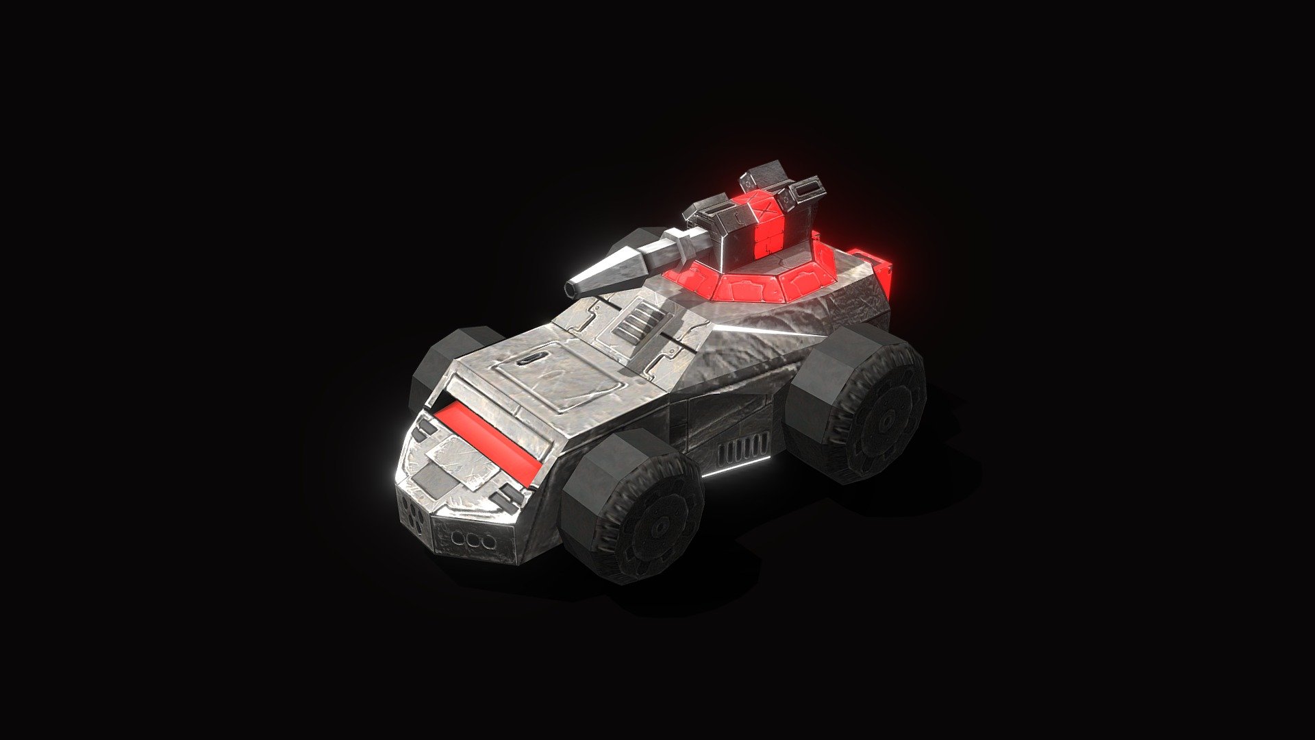 RED | Weasel - 3D model by Beyond All Reason (@beyondallreason ...