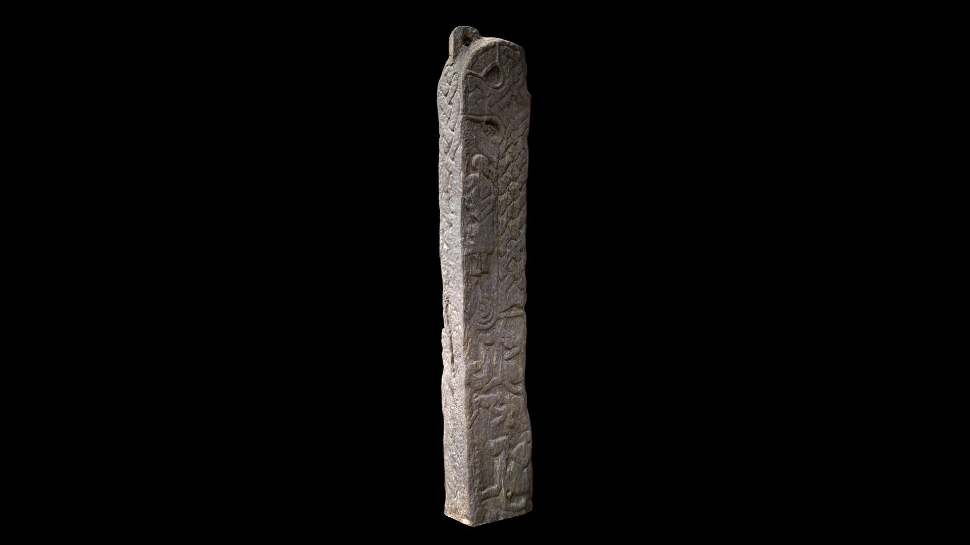 Maughold Cross Slab (Manx Cross 97) - 3D model by manxnationalheritage ...