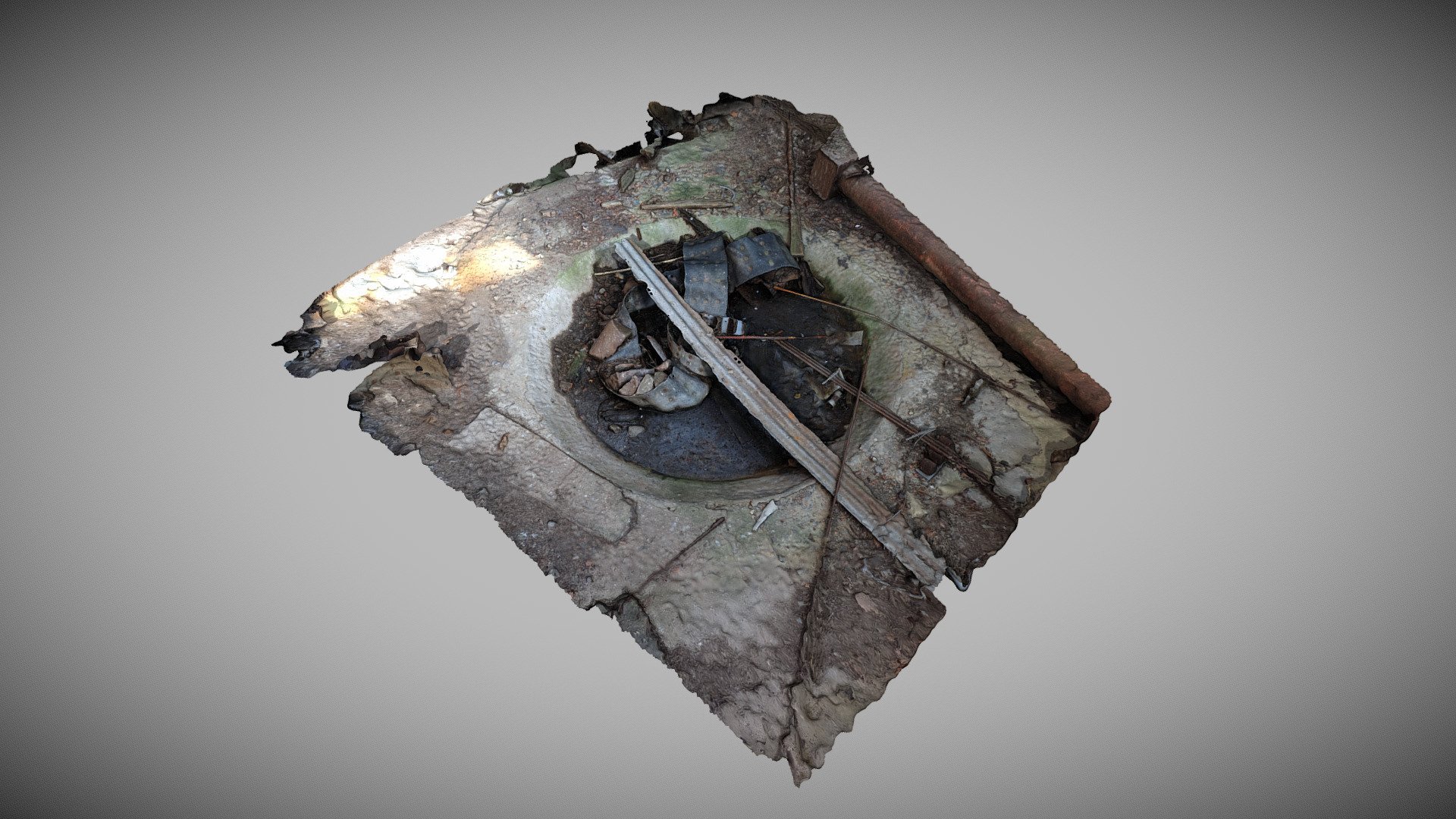 Trash pile of pipe - Download Free 3D model by GM3Dscan [d49119d ...