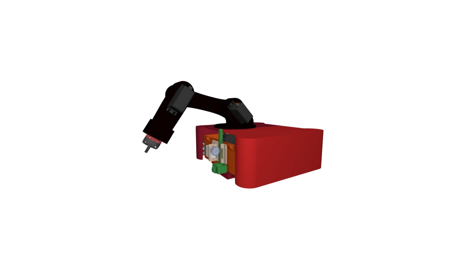 Crawler bot with track design - Download Free 3D model by Aryan ...