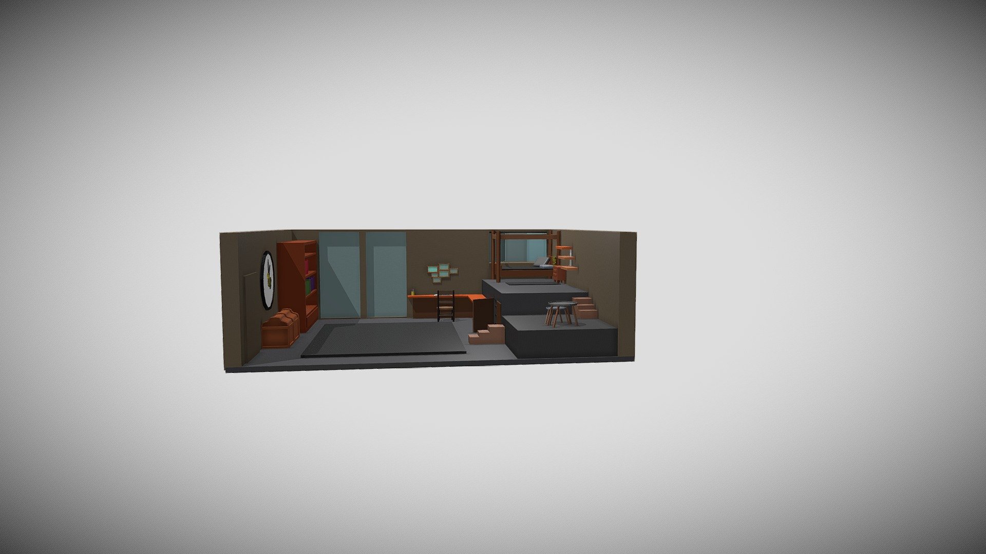 Steampunk character room - 3D model by ToyTrap [d4919ba] - Sketchfab