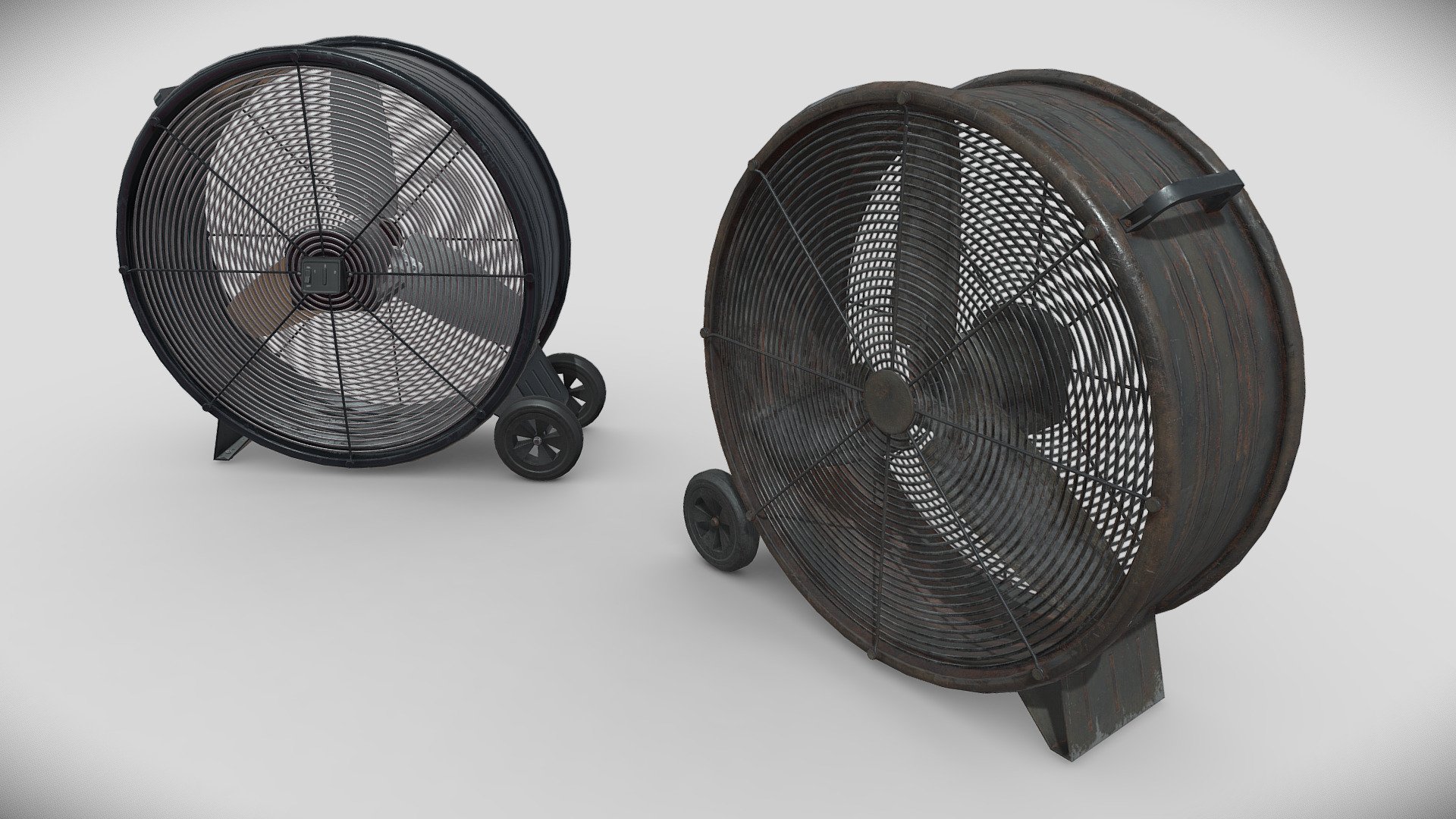Industrial Fan - 3D model by NotAnotherApocalypticCo ...