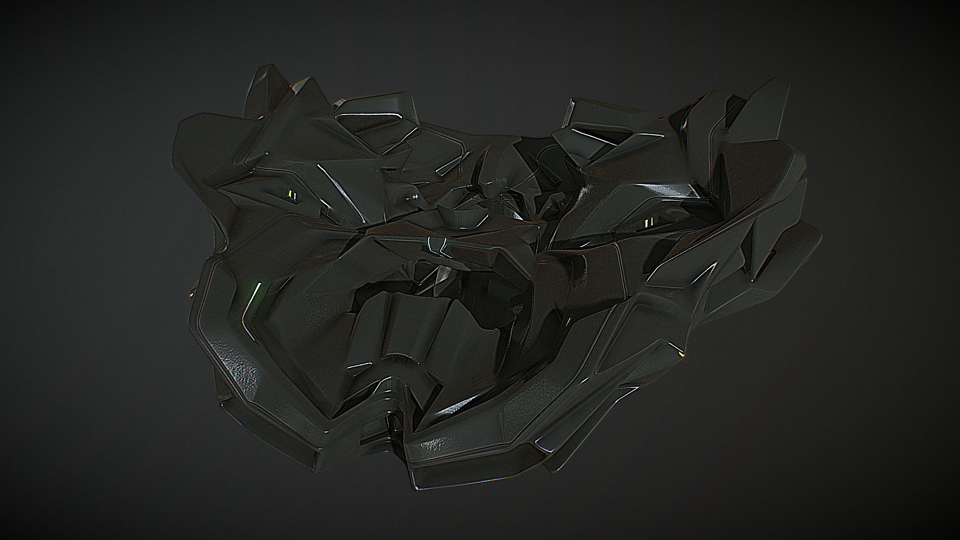 Sci-Fi flyer - 3D model by TRYFIELD [d494515] - Sketchfab