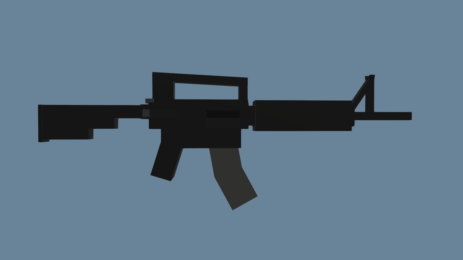 M4A1 Old (Cube) - Download Free 3D model by GoldbergR [d494b5d] - Sketchfab