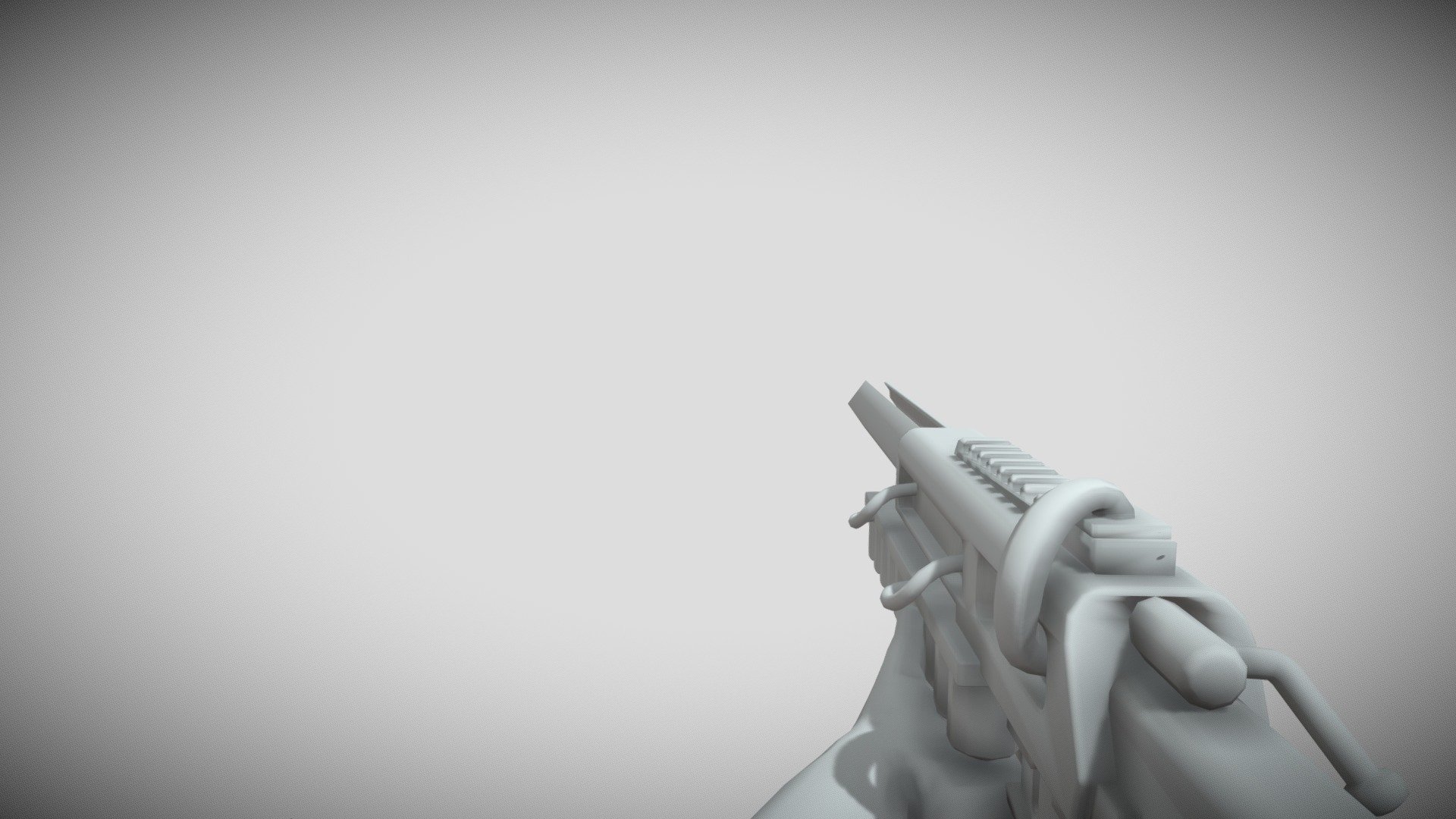 Sci FI Railgun FPS animation - 3D model by thelenny [d4992d4] - Sketchfab