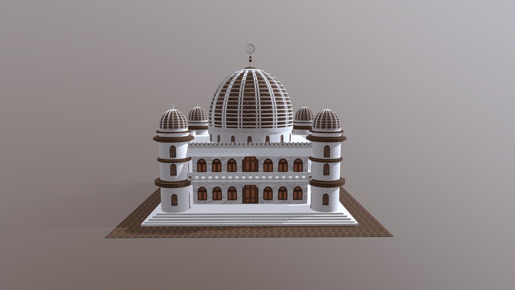 mosque - A 3D model collection by malk97 (@smalkieh1997) - Sketchfab