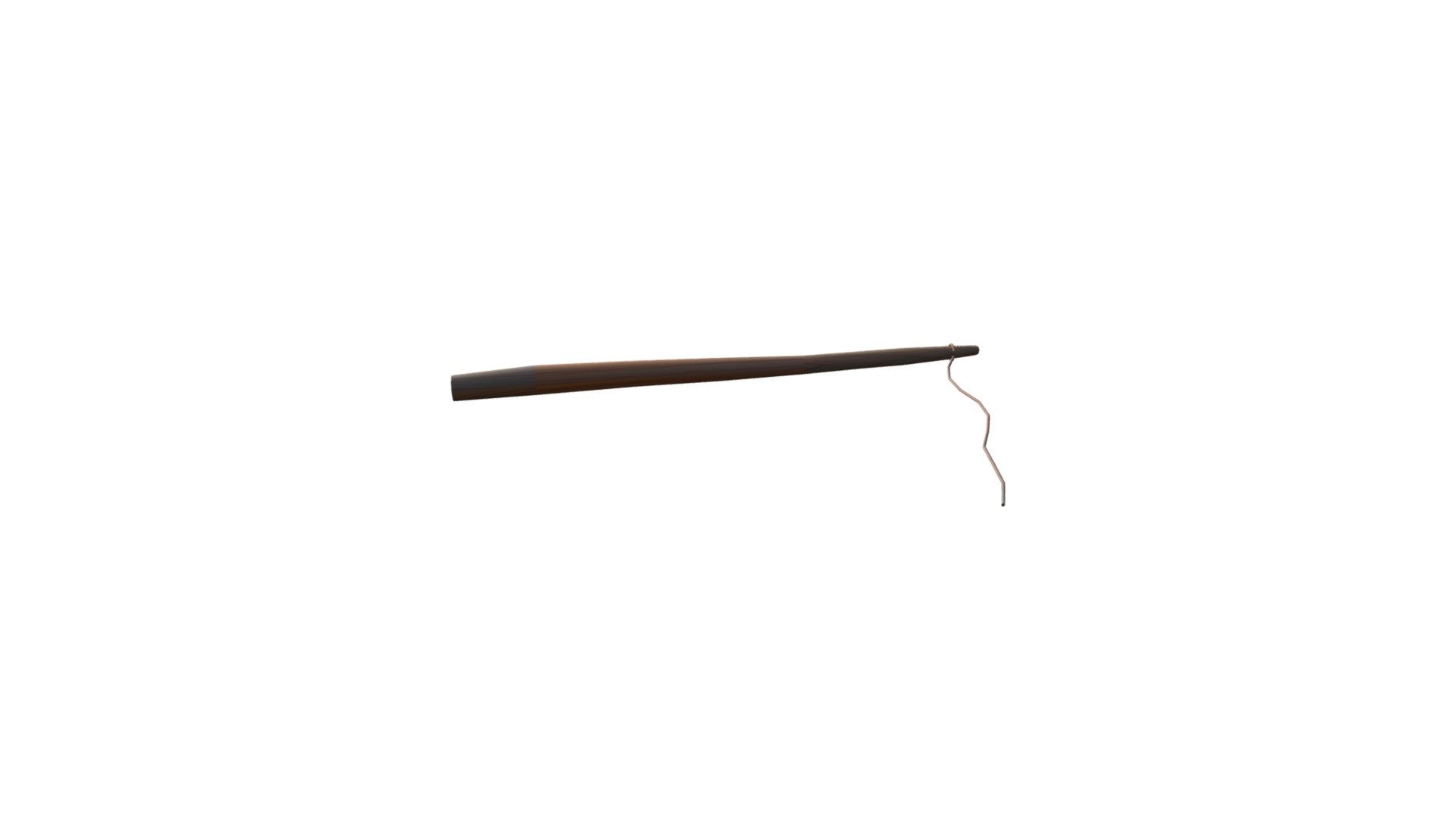 Stick Fishing Rod - 3D model by SamMurray1013196 [d49a380] - Sketchfab