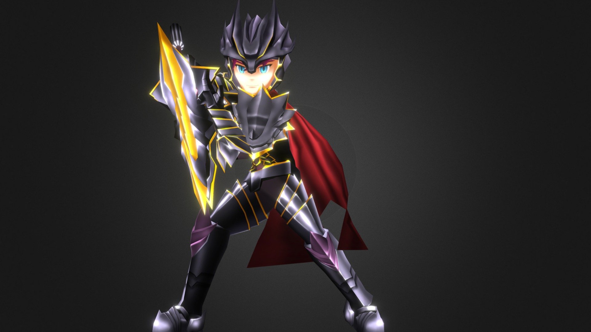 Knight - 3D model by Ario (@ariobp) [d49b923] - Sketchfab