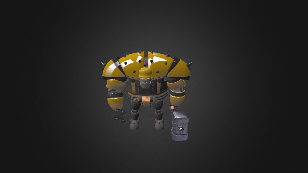 Brutebot - 3D model by bigbot4d [d49cbb5] - Sketchfab