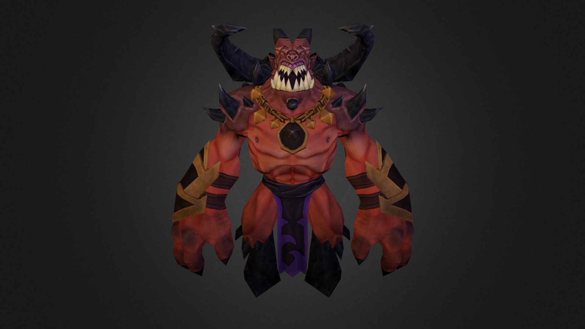 Demon - 3D model by jasonkibbe [d49dadc] - Sketchfab