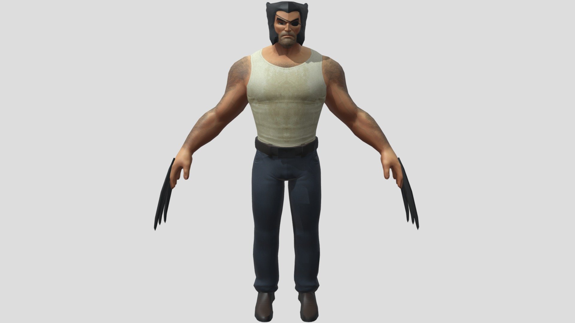 Wolverine (Patch) - Download Free 3D model by 3D MODELS (@3dworldz ...