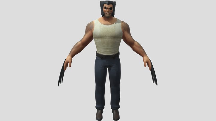 Wolverine 3D models - Sketchfab
