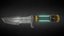 Sci-Fi Exploding Throwing Knife low poly model - Download Free 3D model ...
