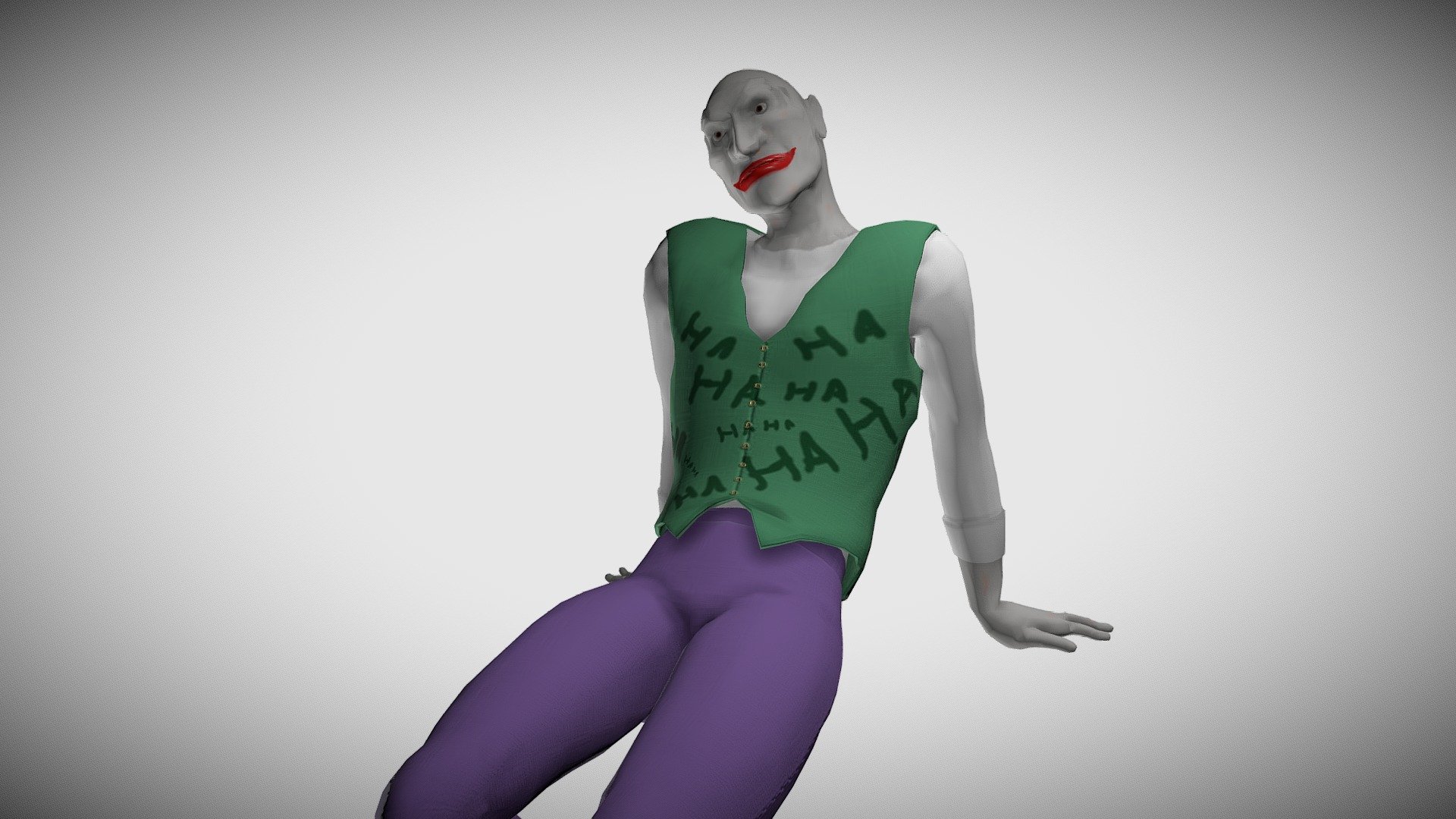 Sitting - 3D model by RobertLTurner [d49f9bb] - Sketchfab