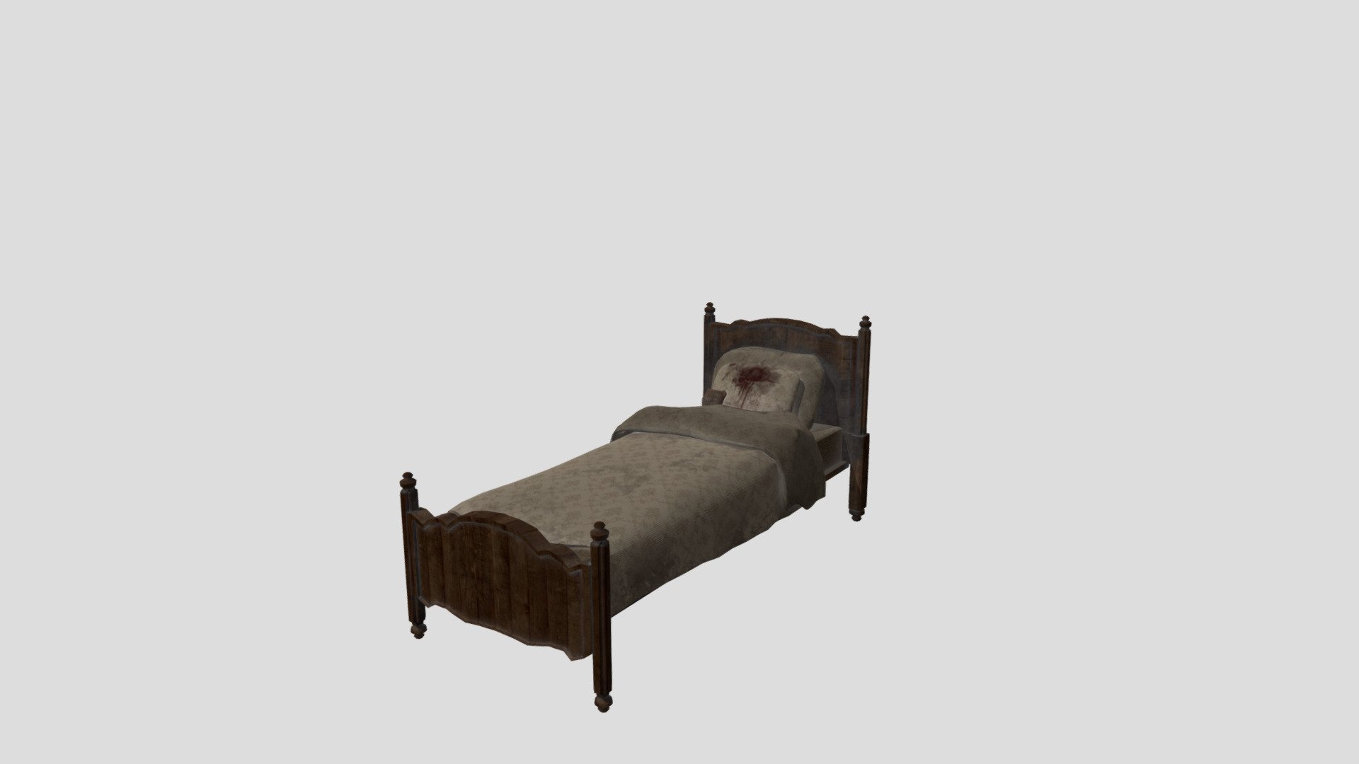 horror game bed - 3D model by Renee Beenen (@reneetjuhh) [d49fbb2 ...