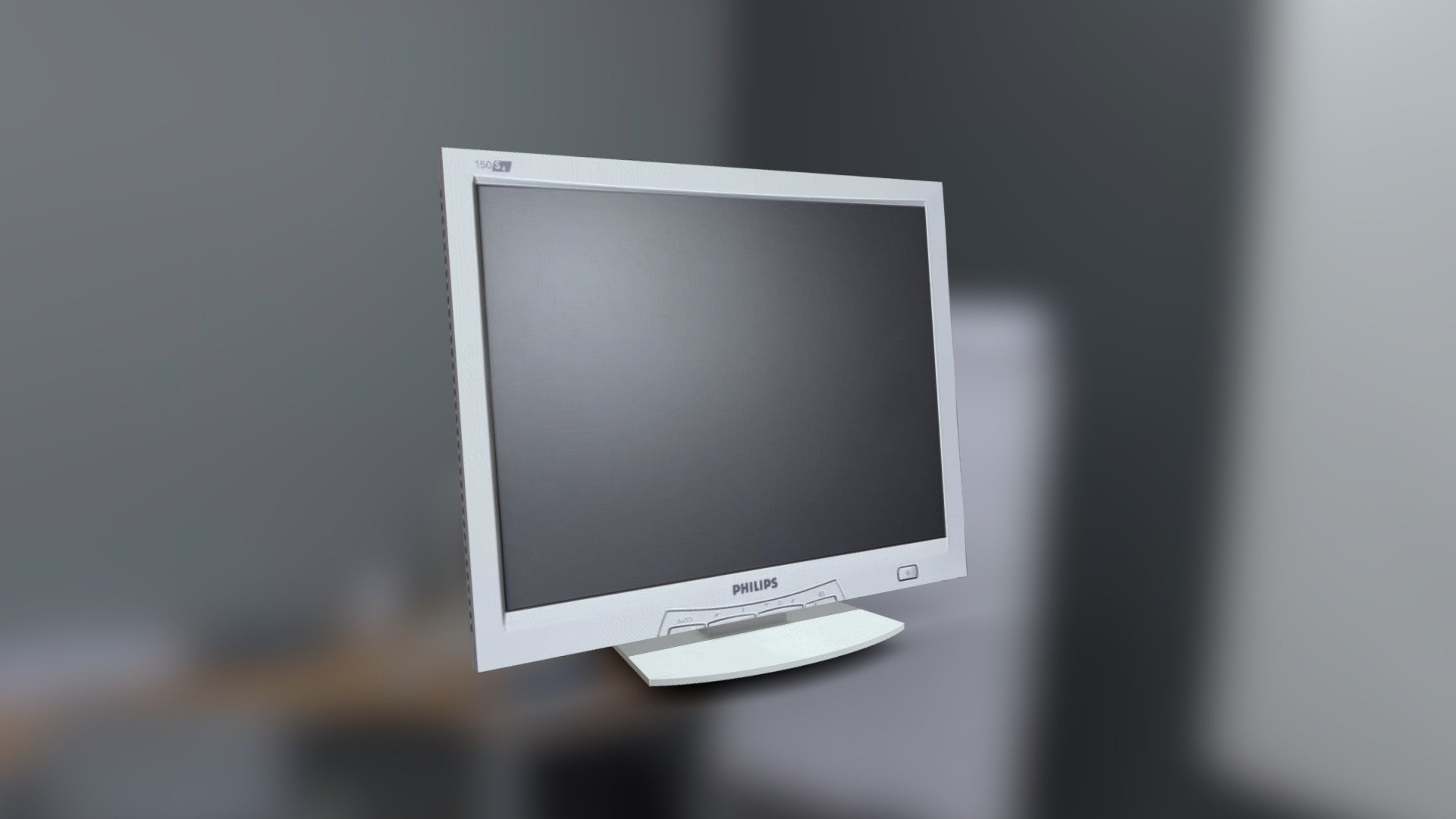 Philips 150S4 LCD Monitor - Download Free 3D model by AquaEquinox ...