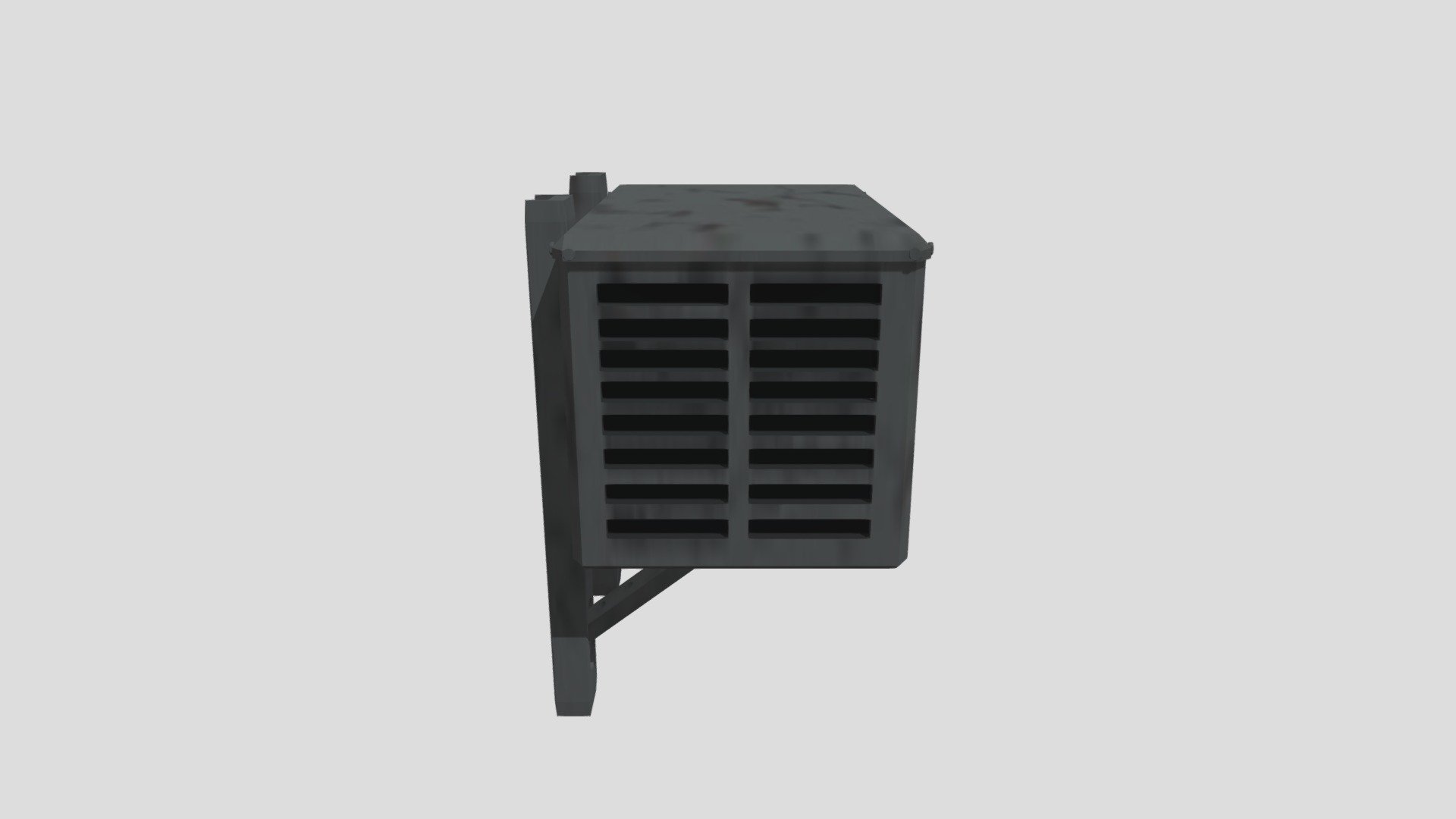 Air Conditioner Unit AC Low-poly - 3D model by Repar2harvey [d4a2140 ...