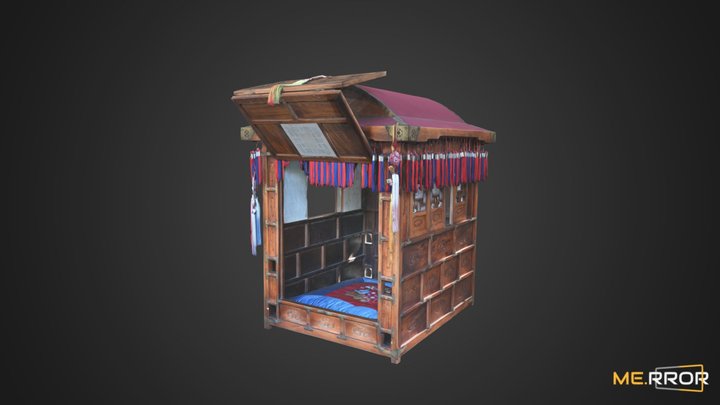 Asian-palanquin 3D models - Sketchfab