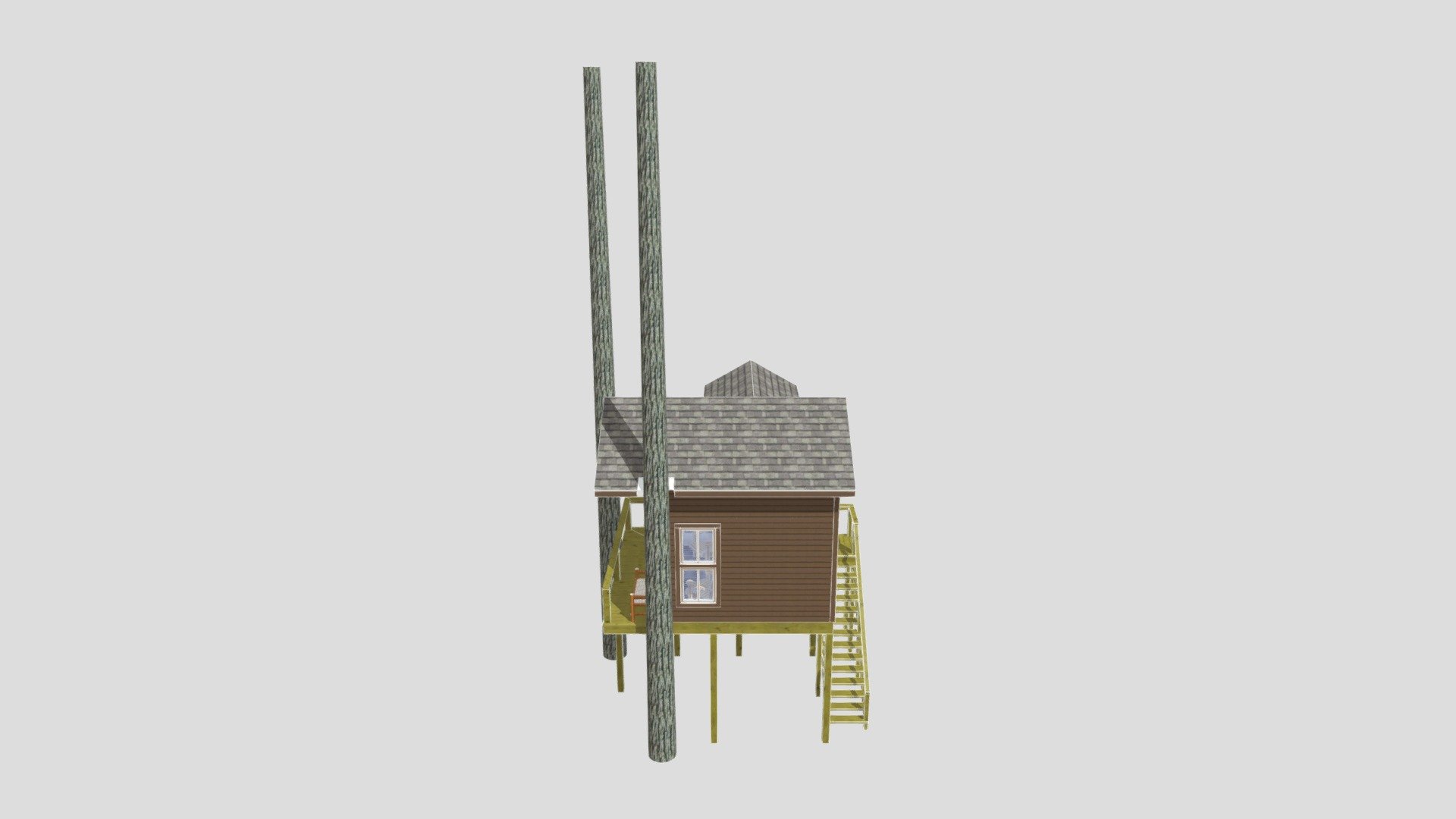 Tree House - Download Free 3D model by tomnei [d4a3232] - Sketchfab