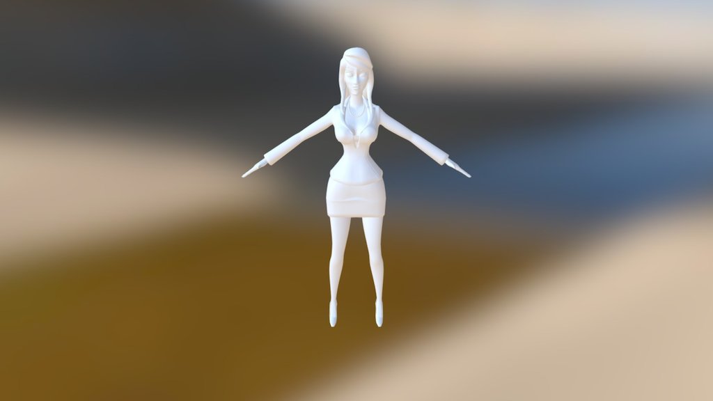 Female - 3D model by Phong Do (@phongdo) [d4a3693] - Sketchfab