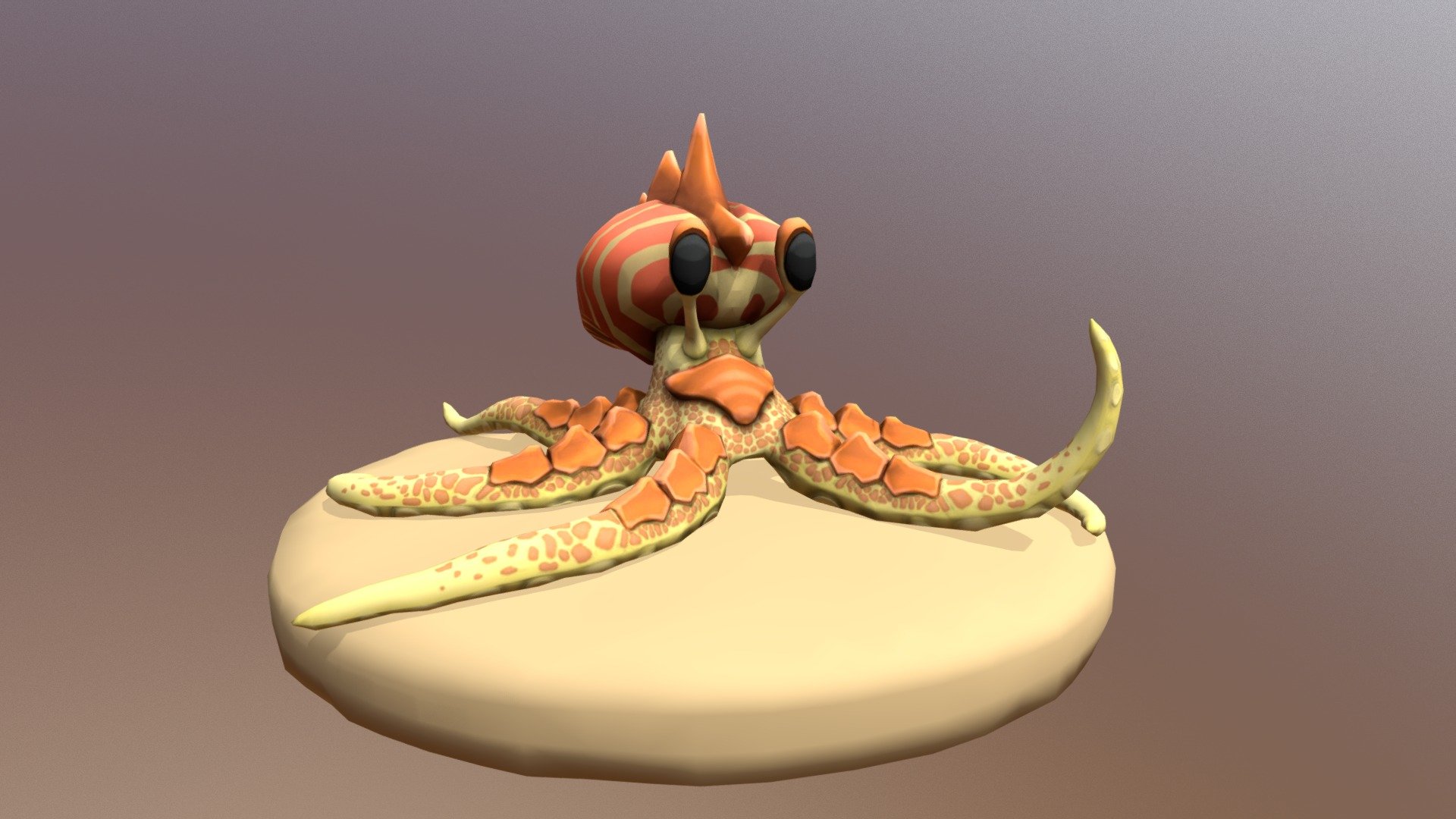 Hexopus - 3D model by DantePonzini [d4a4317] - Sketchfab