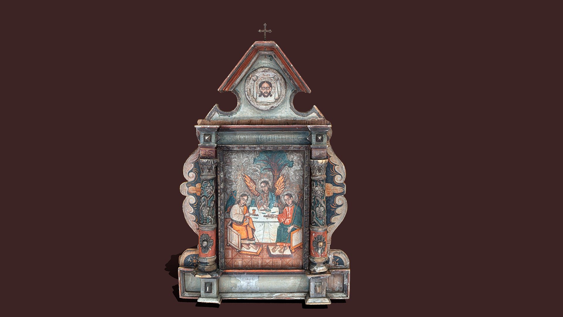 The icon «Holy Trinity». - 3D model by Rivne Regional Museum of Local ...