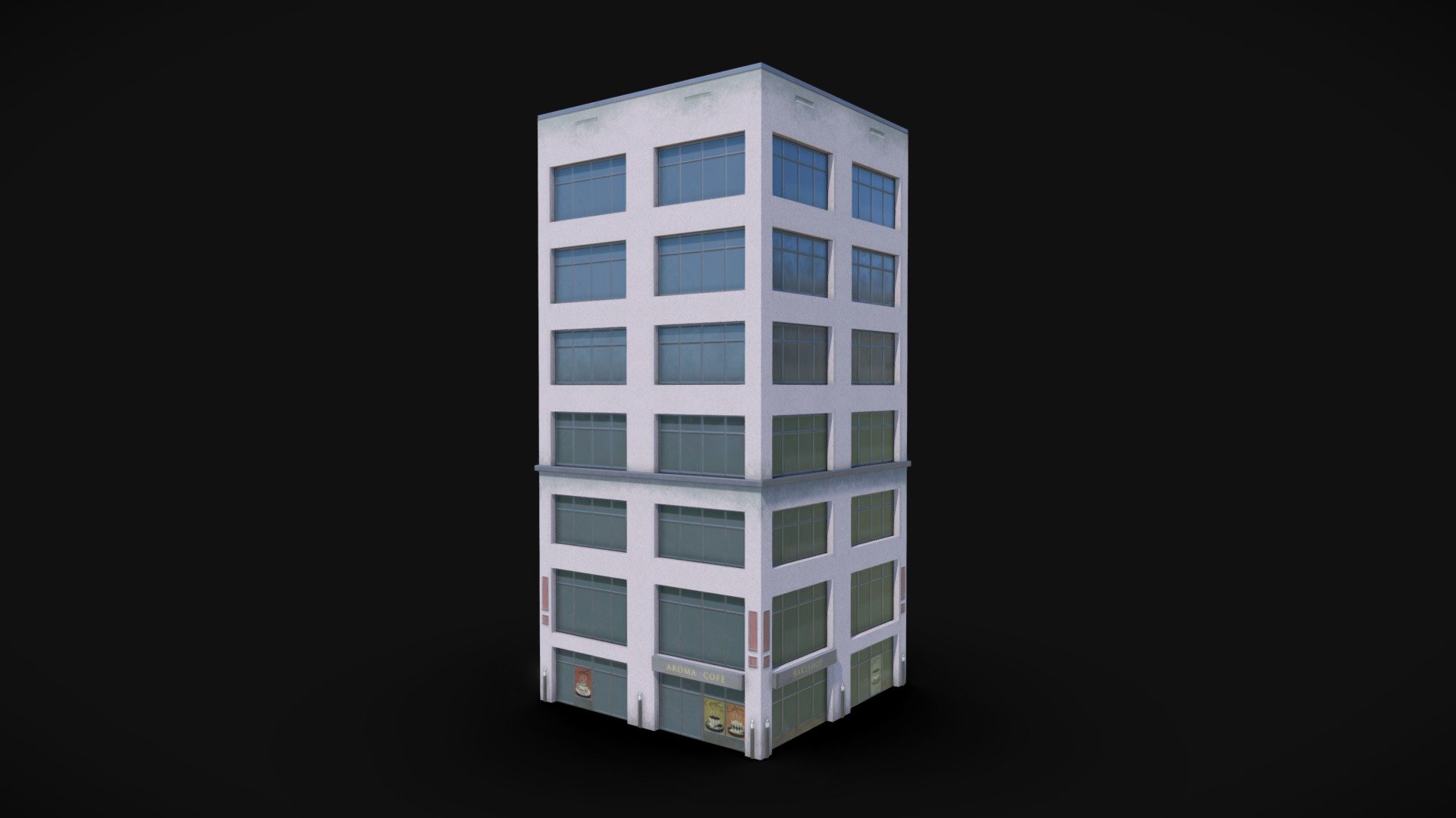 Building - 3D model by Vasilii_L [d4a5806] - Sketchfab