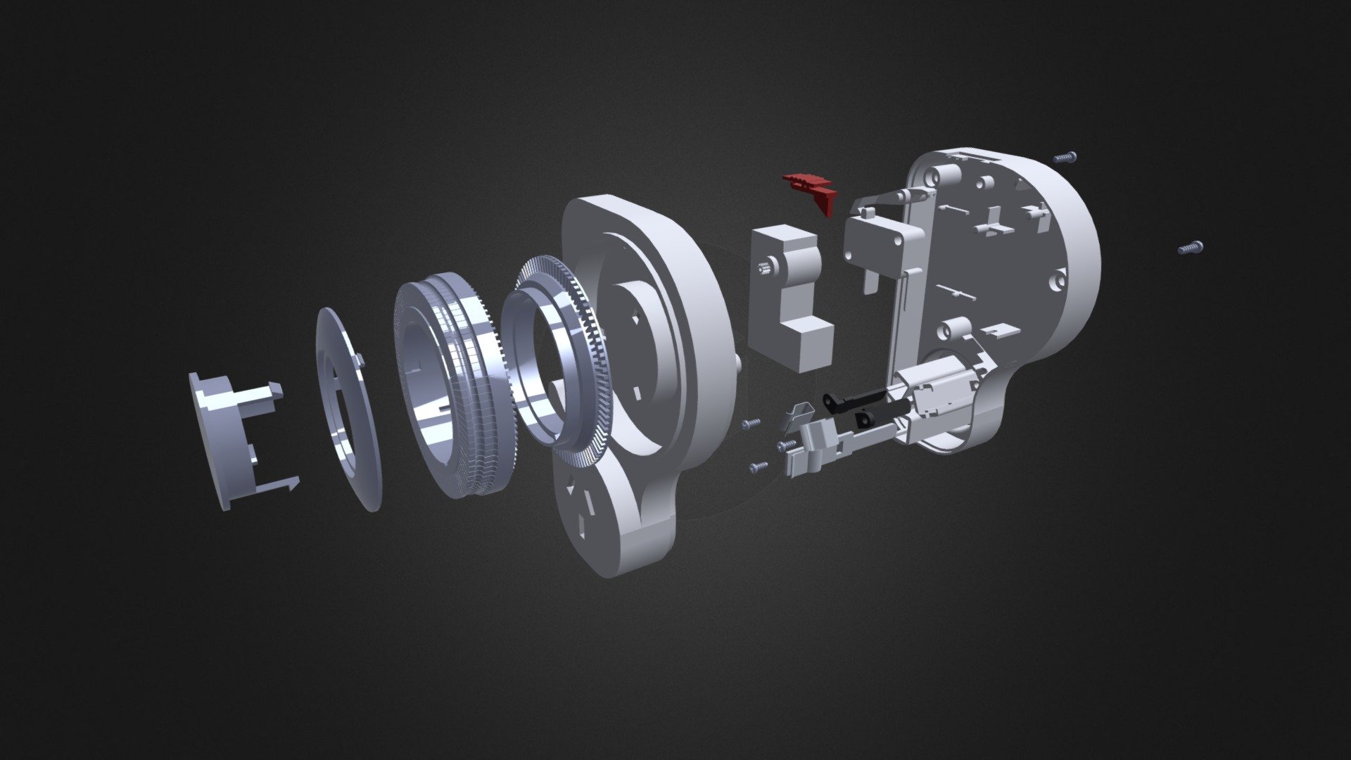 Electrical Timer #exploded - 3D model by sataymk [d4a5b75] - Sketchfab