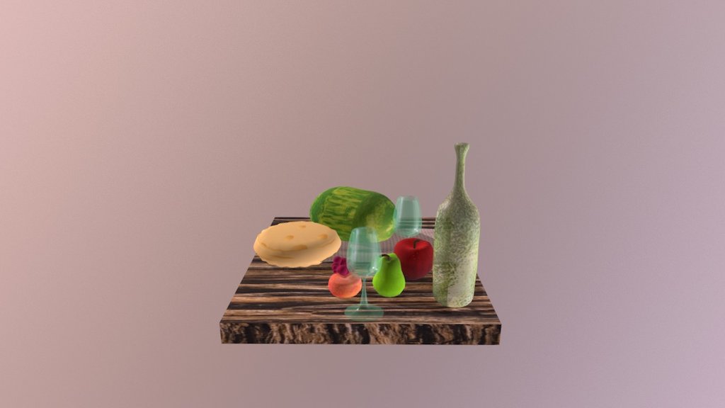 Bodegon - 3D model by Majoeguz [d4a7f84] - Sketchfab