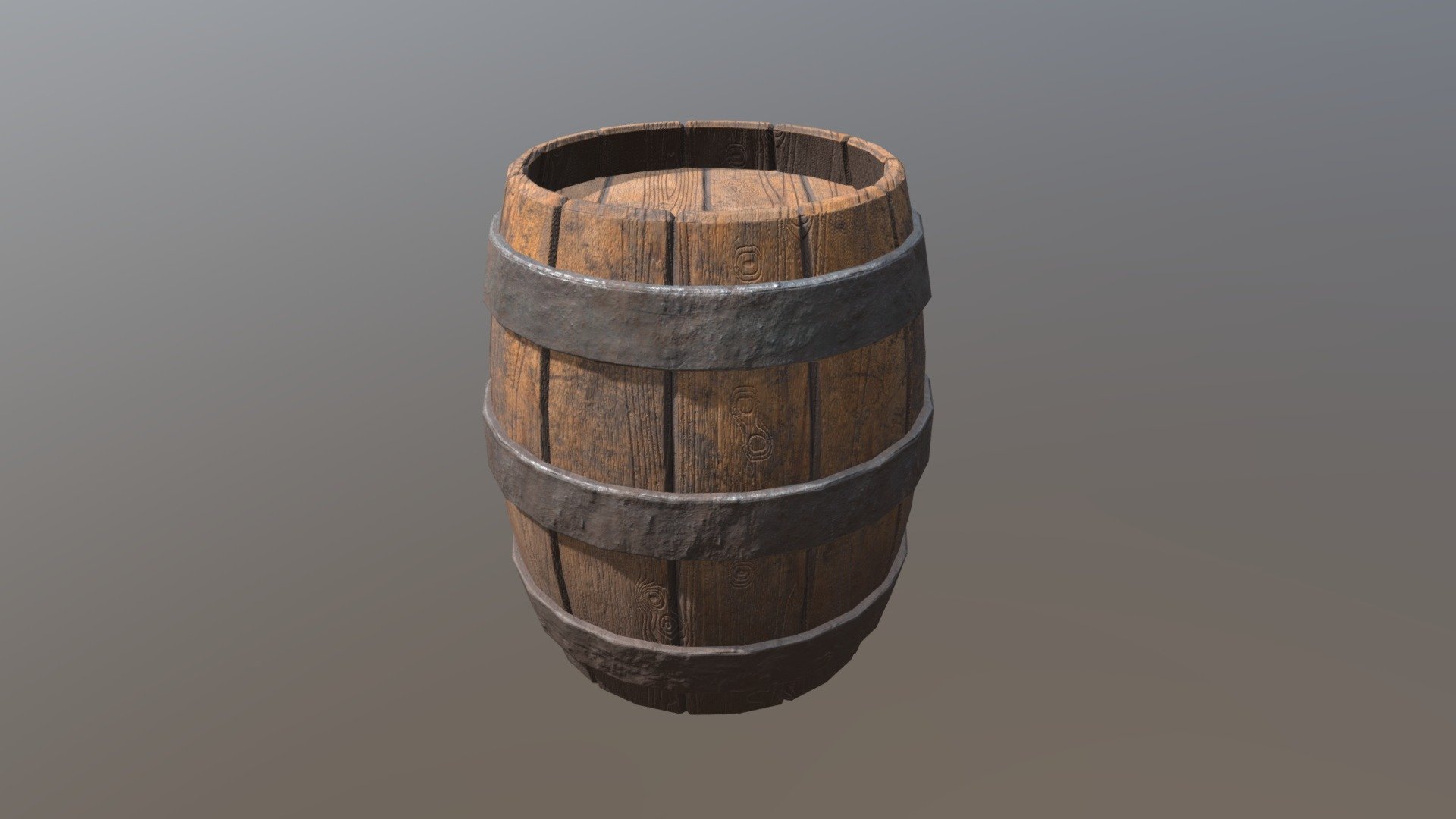 Barrel - 3D model by Gemma Whiting (@gemma.whiting) [d4aa559] - Sketchfab