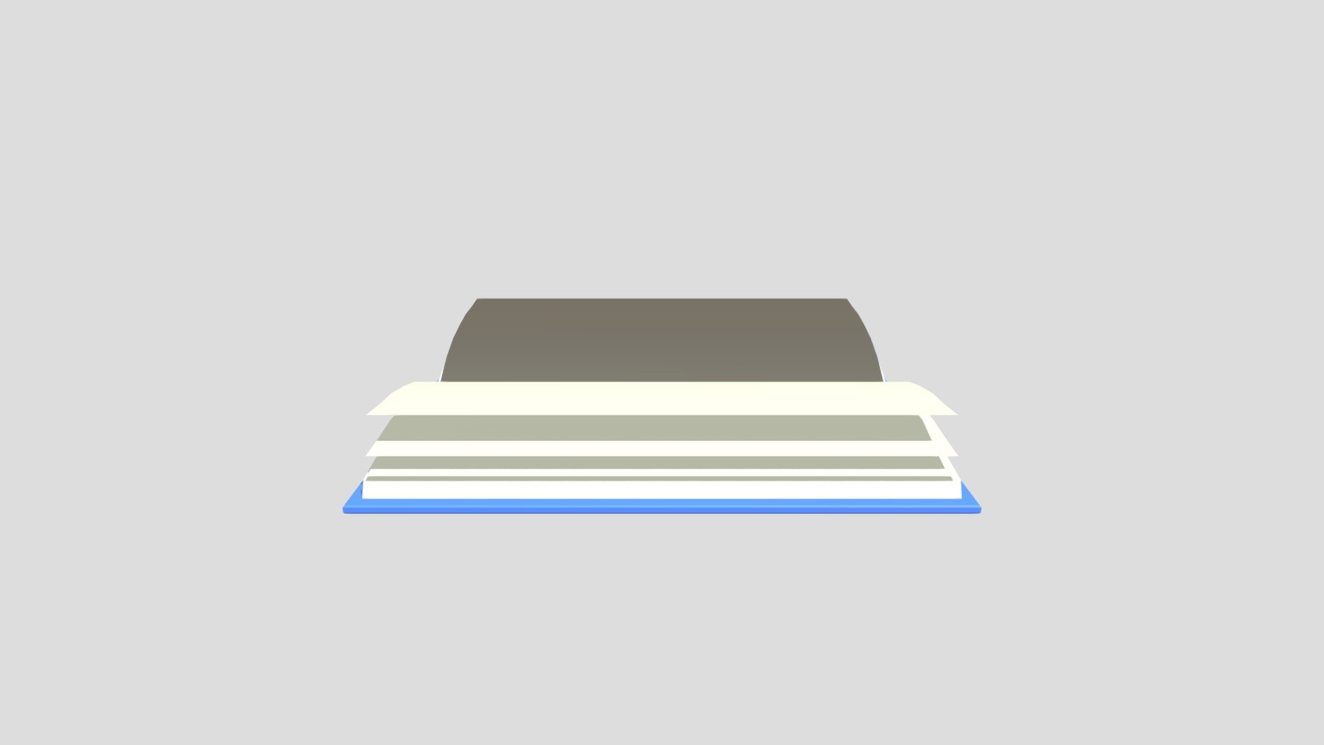 Book model - 3D model by KaiGouve [d4abdd0] - Sketchfab
