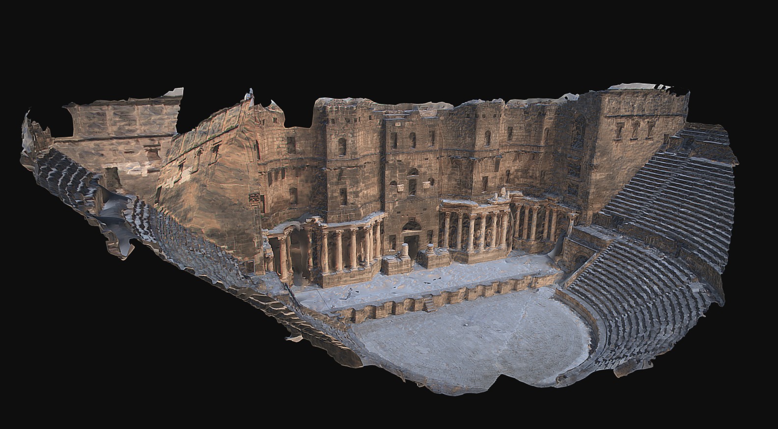 Roman Theatre_Bosra - 3D model by www.petrvavrecka.cz (@petr.vavrecka ...
