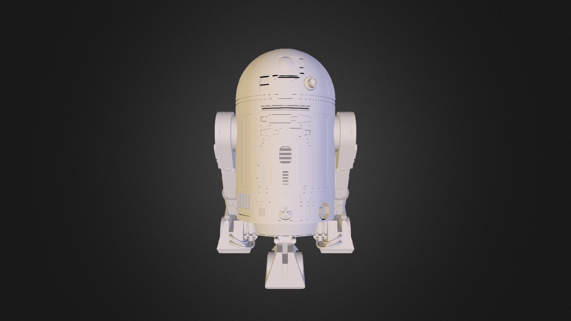 R2-D2 - 3D model by makeo.test [d4ac483] - Sketchfab