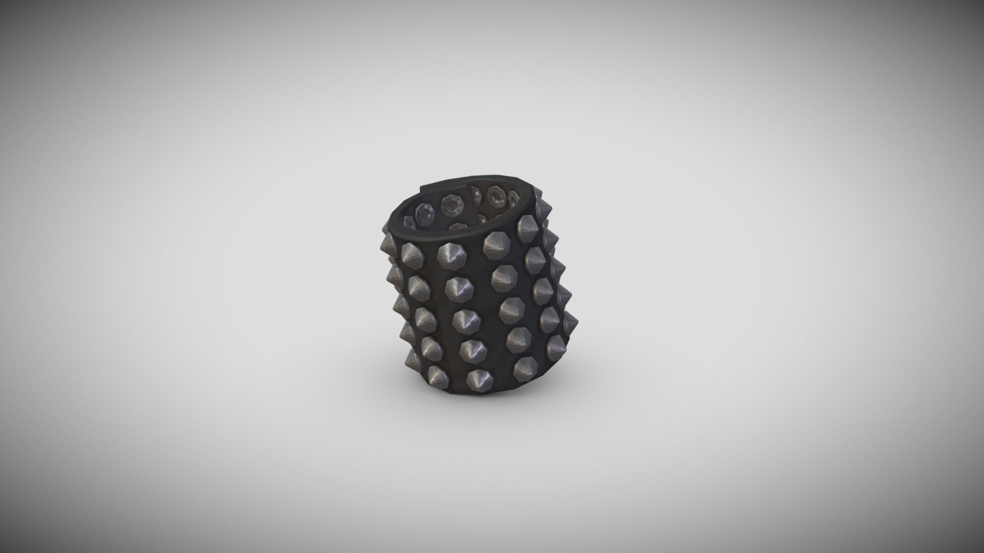 Punk Bracelet Cone Version 4 - Buy Royalty Free 3D model by enyagerber [d4acccd] - Sketchfab Store