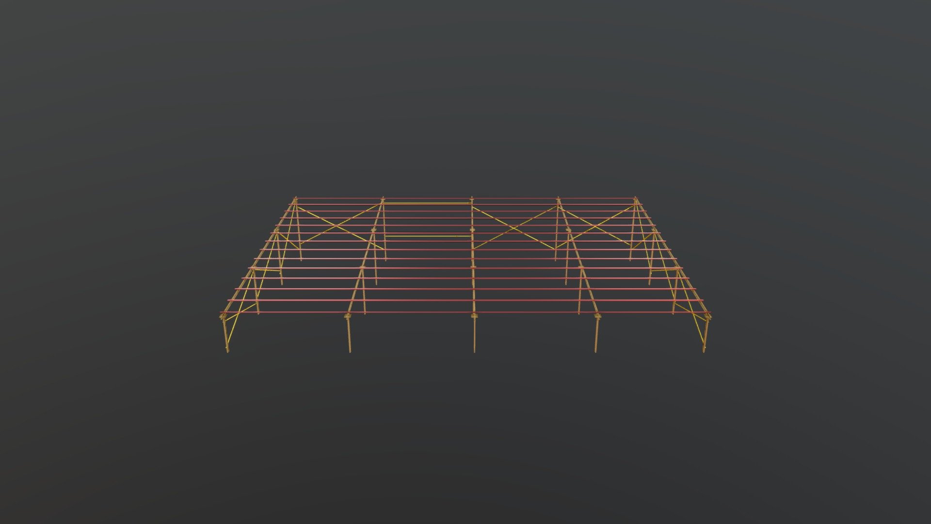 Elavated Structure for Solar Panels - 3D model by m.usamahsafdar ...