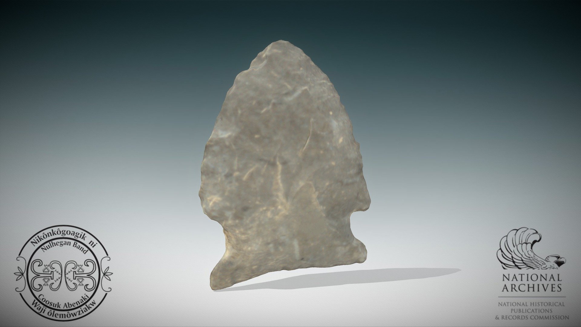 Jack's Reef Corner-notch point, 9 - 3D model by Abenaki Helping Abenaki ...