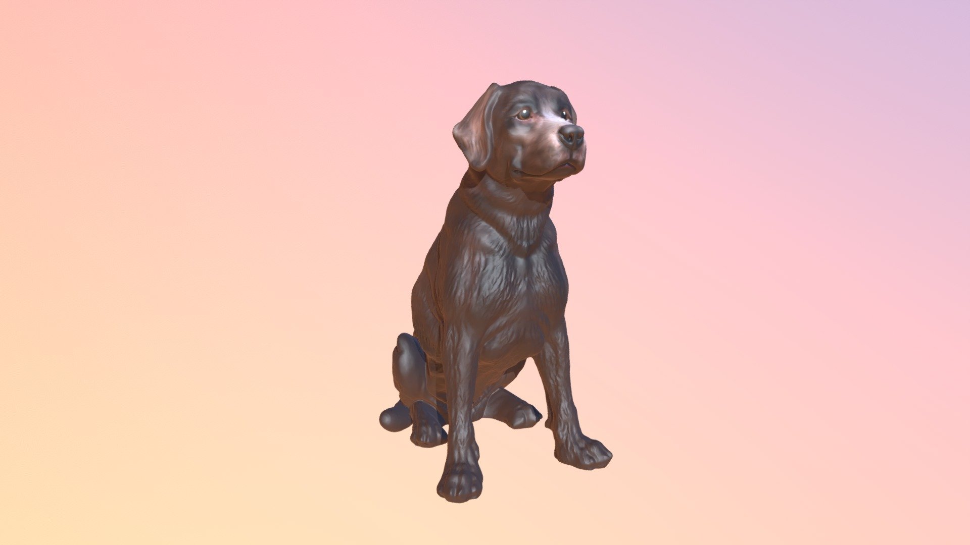 Monty Preview - 3D model by Arty Lobster - Pet Sculptures Made Simple ...
