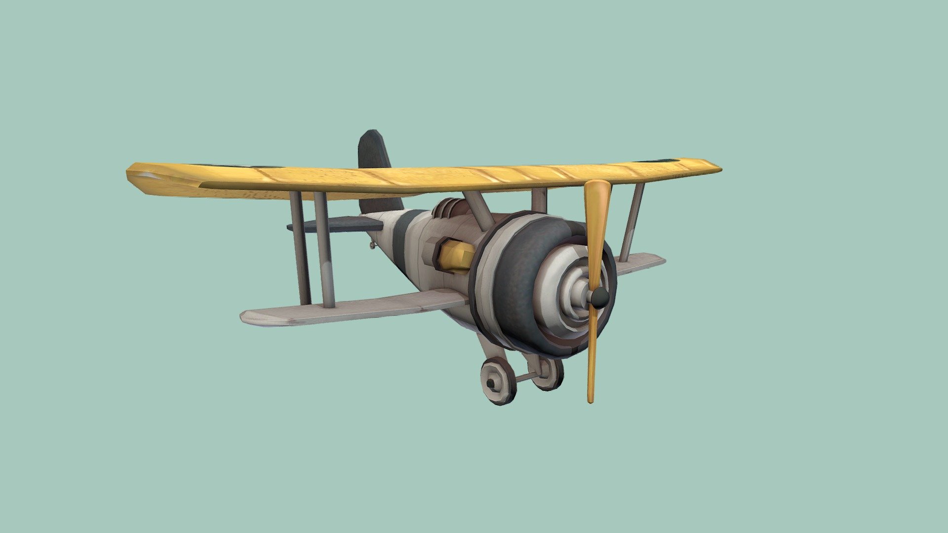 Rustairborn Plane - 3D model by ErisaBeans [d4b0e79] - Sketchfab