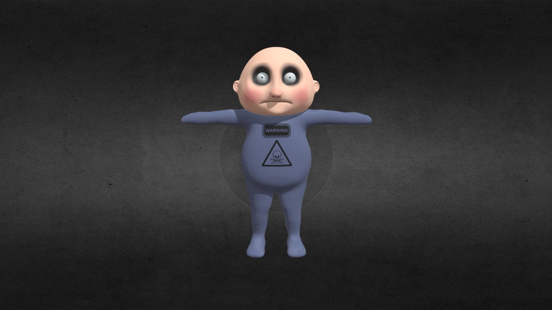 Creepy Baby - 3D model by odzta [d4b1833] - Sketchfab