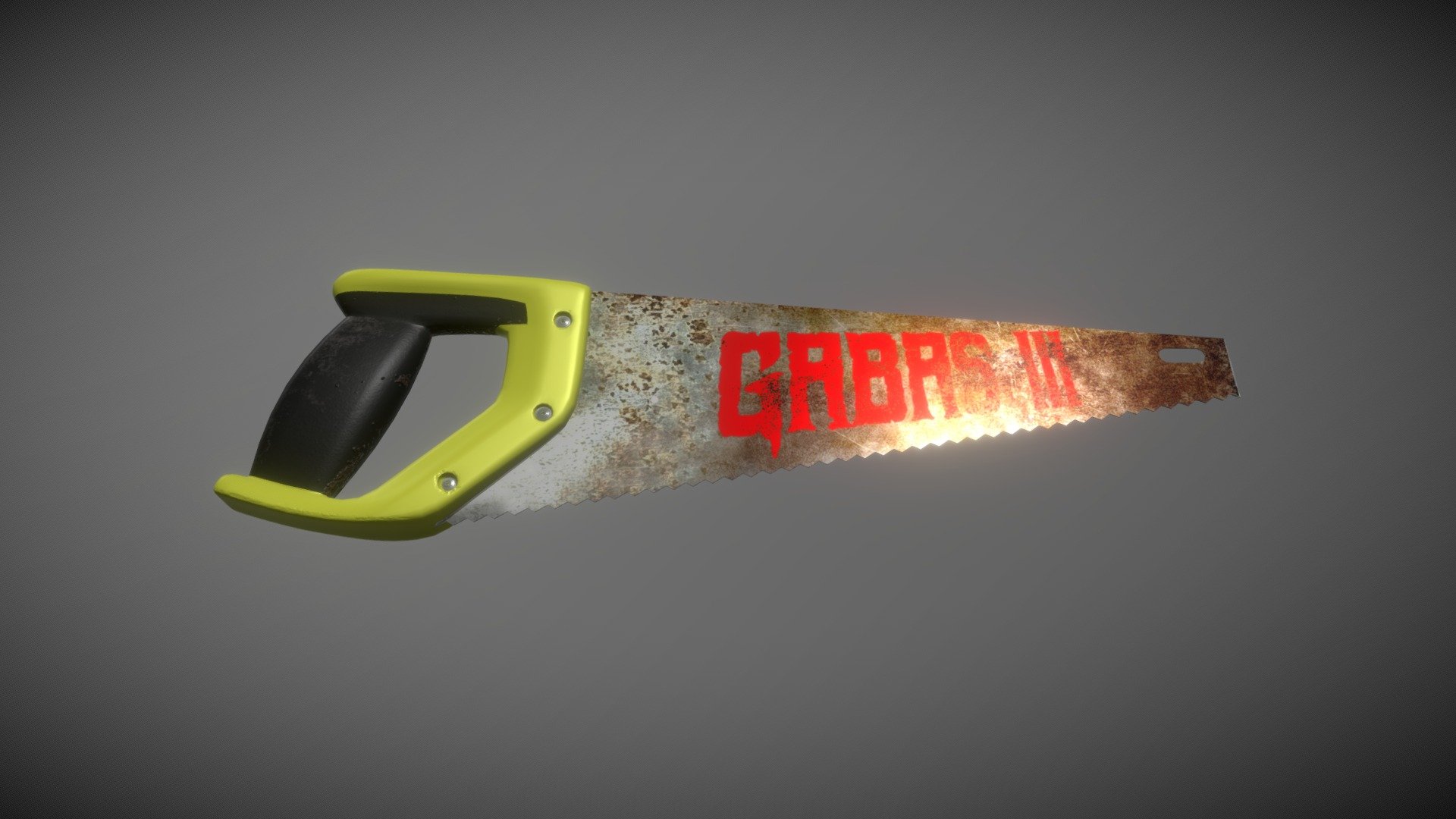 FPS Saw Weapon - Download Free 3D model by MarkSoren [d4b2da0] - Sketchfab
