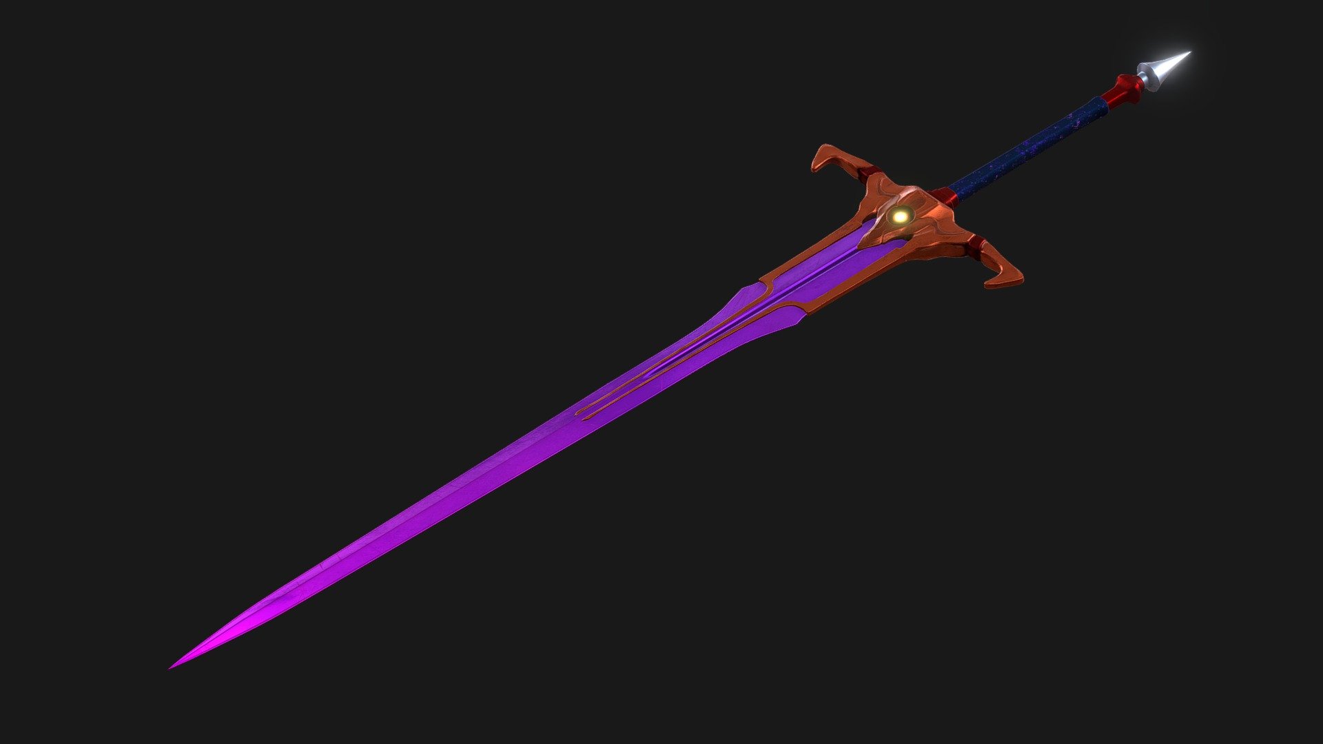 Corrupt sword - Download Free 3D model by tovias53 [d4b2fef] - Sketchfab