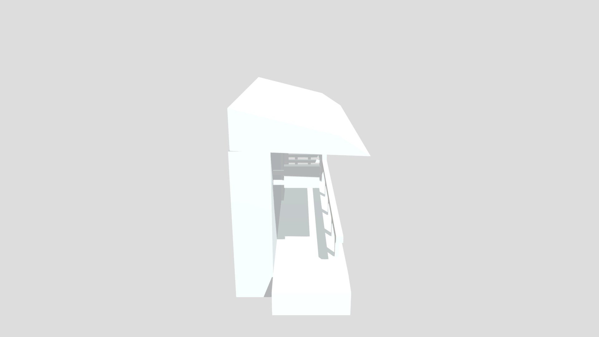 front of a western saloon - 3D model by ishtiaq_hussain [d4b393d ...