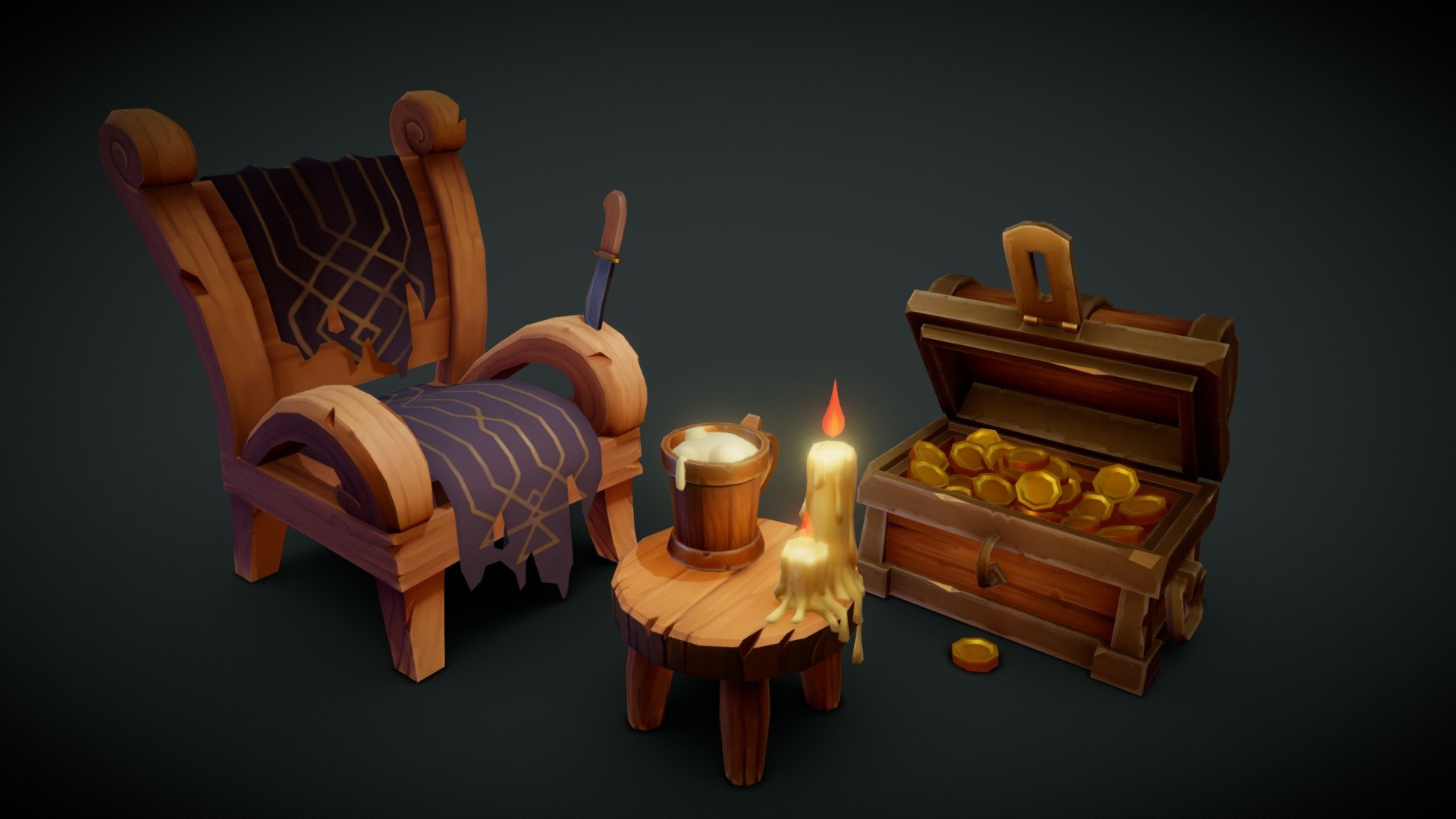 Lair - 3D model by plasmaernst [d4b399d] - Sketchfab
