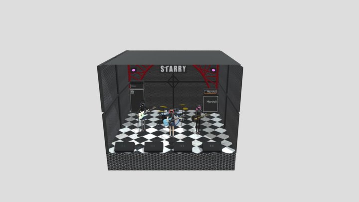 Kessoku-band 3D models - Sketchfab