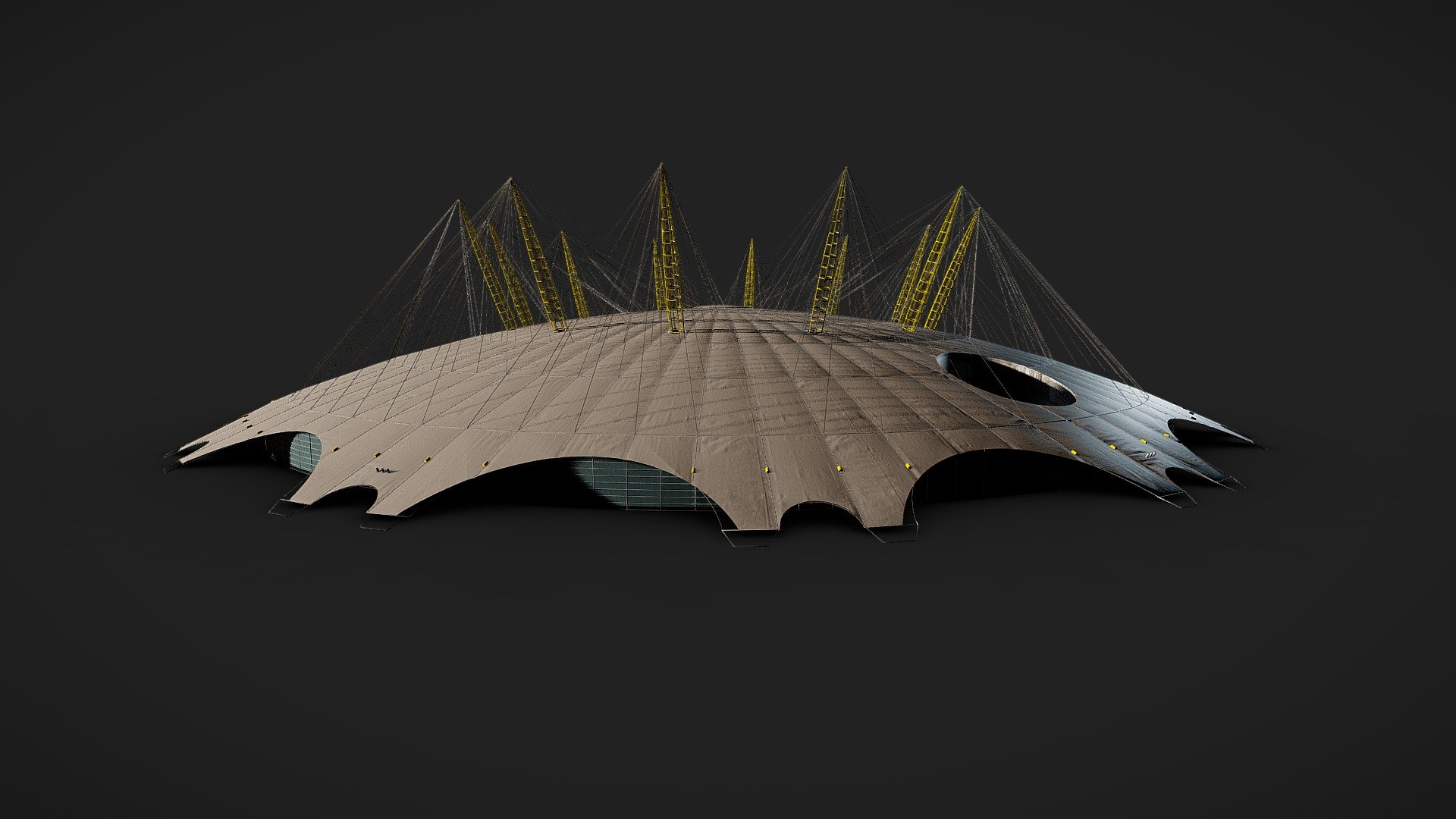O2 Arena,London - Buy Royalty Free 3D model by vslite [d4b4643 ...